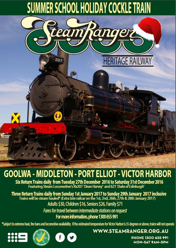 summerct – SteamRanger Heritage Railway