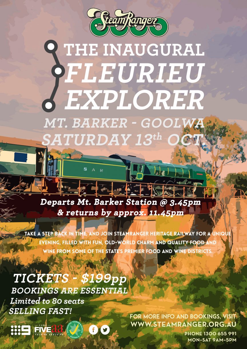 2018 – SteamRanger Heritage Railway