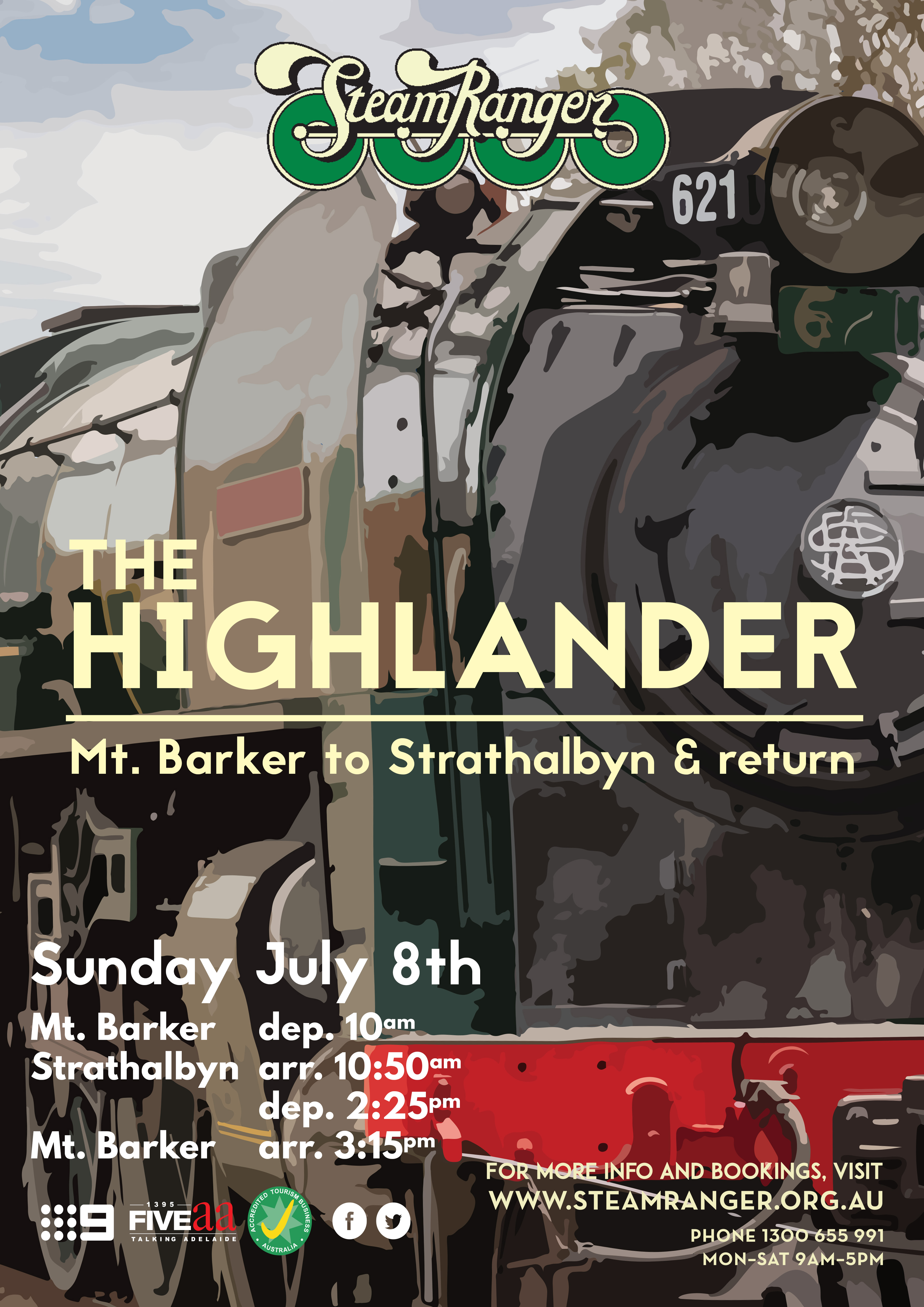 Highlander 2 – SteamRanger Heritage Railway