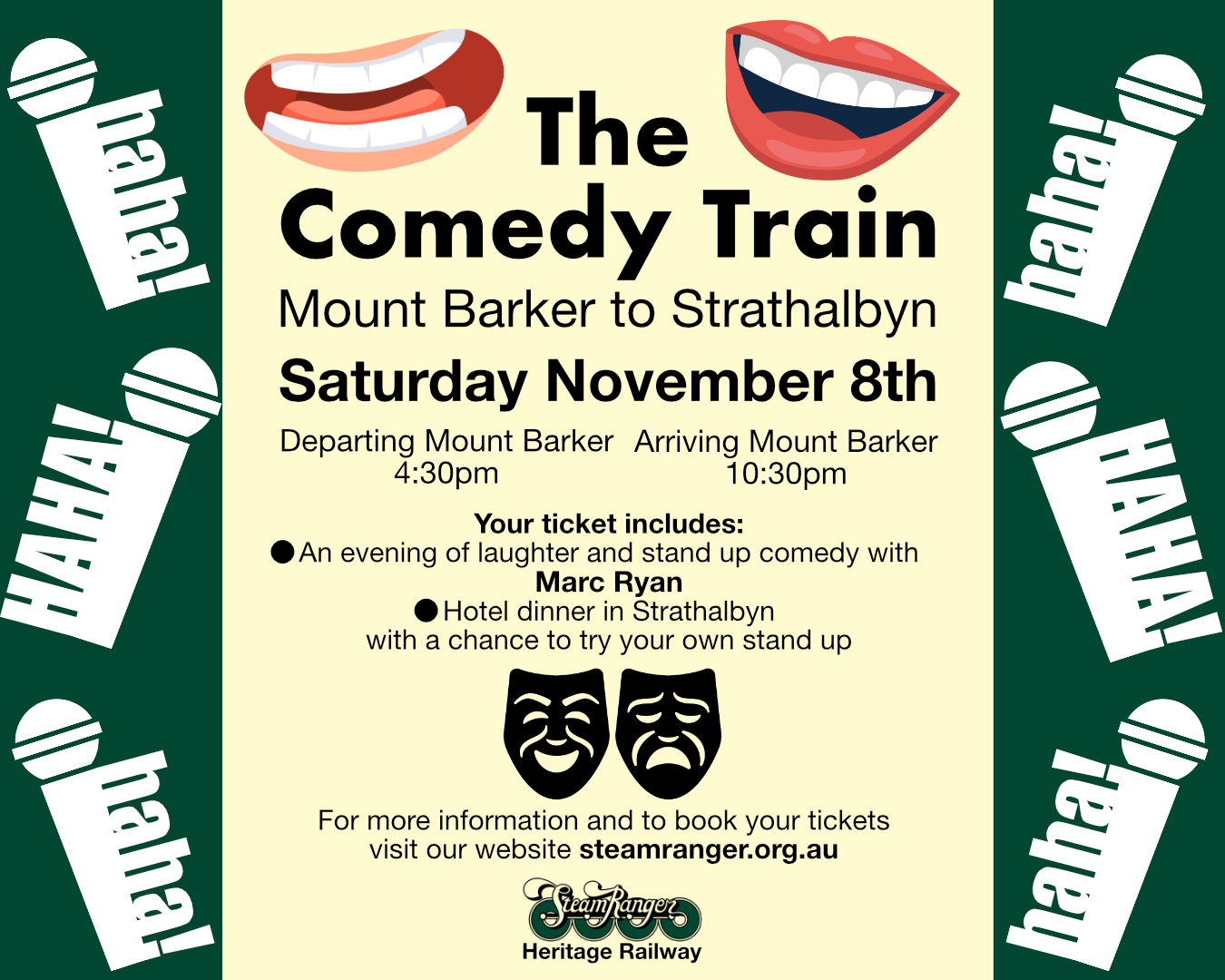 Events from 1 January, 1970 – 1 January, 1970 – SteamRanger Heritage ...